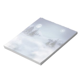 Winter's Night Notepad | Zazzle