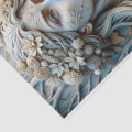 Winter's Whisper Ethereal Goddess Decoupage Tissue Paper | Zazzle