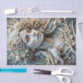 Winter's Whisper Ethereal Goddess Decoupage Tissue Paper | Zazzle