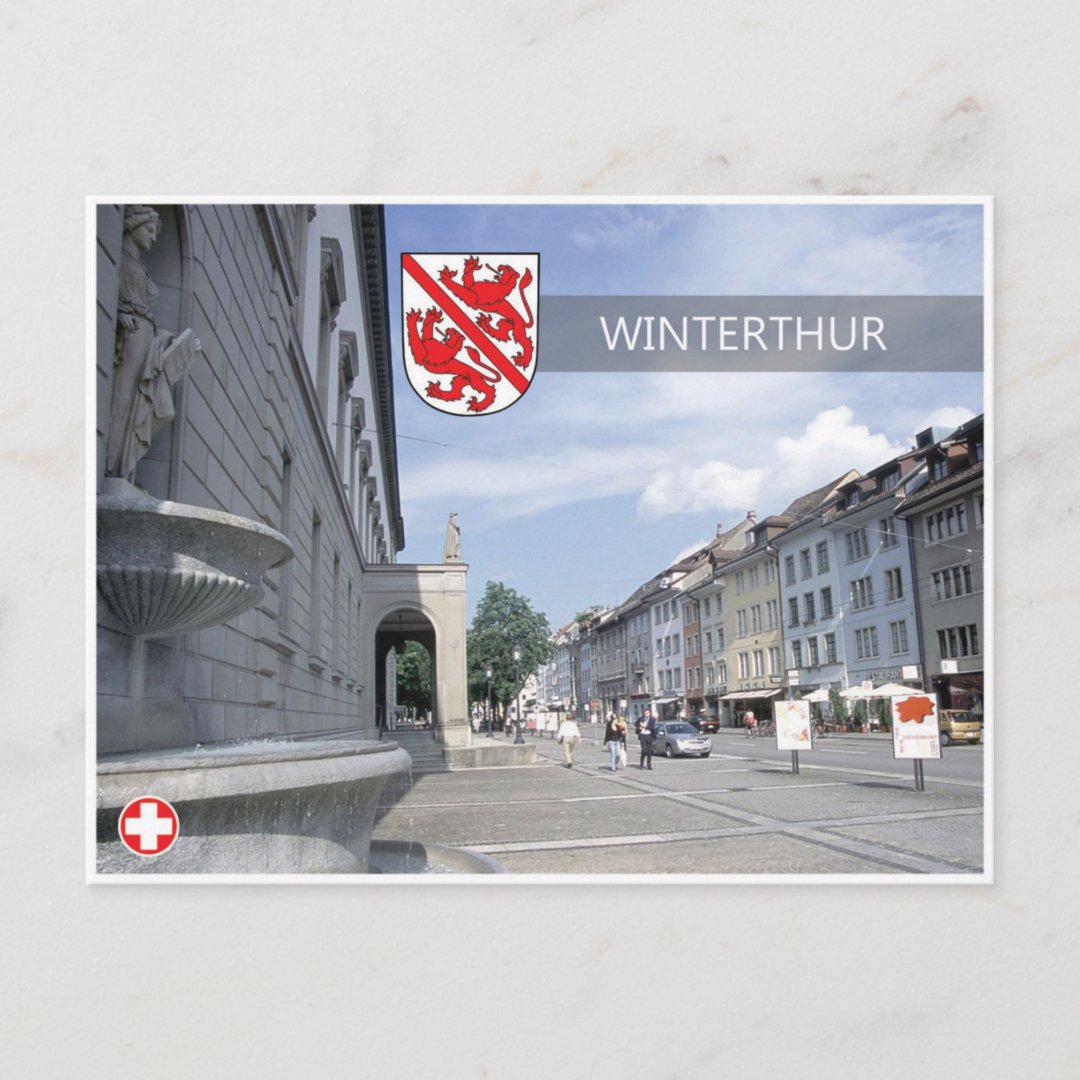Winterthur - Switzerland Postcard. Postcard | Zazzle
