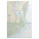Winyah Bay Nautical Chart 11532 Gallery Wrap | Zazzle