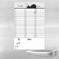 Wipe Clean Blank Checklist Template Magnetic Dry Erase Sheet | Zazzle