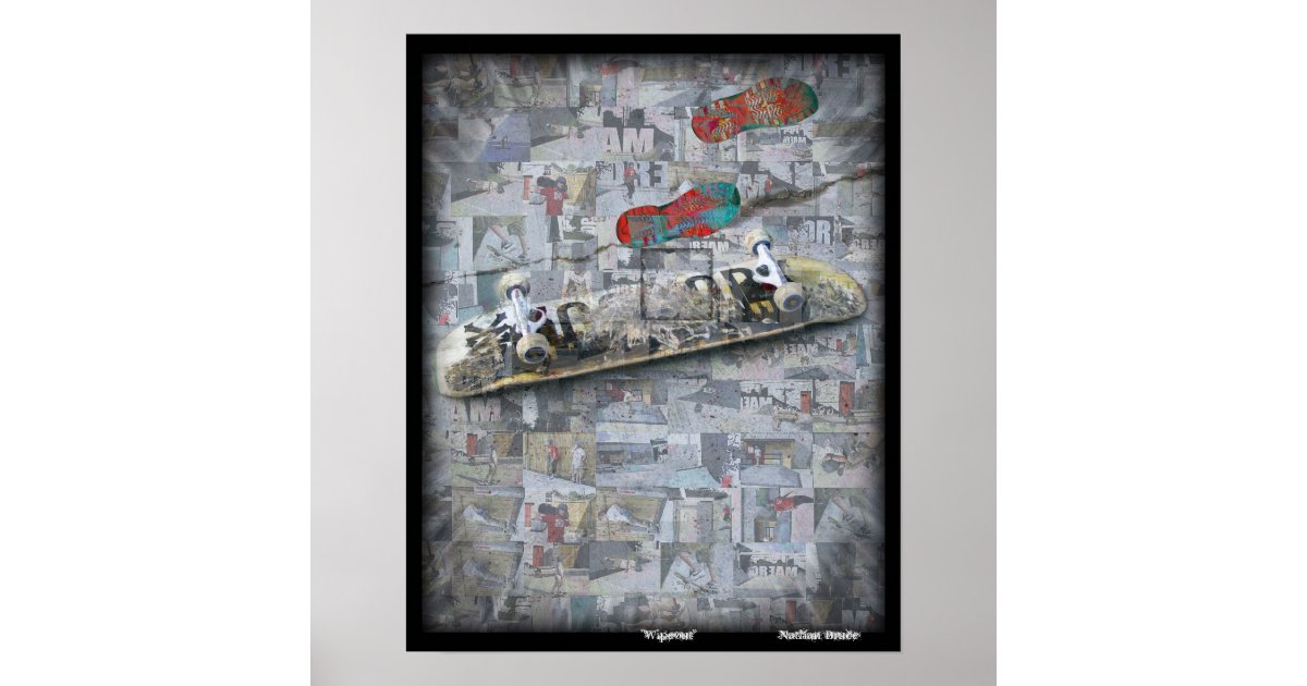 "Wipeout" Poster | Zazzle