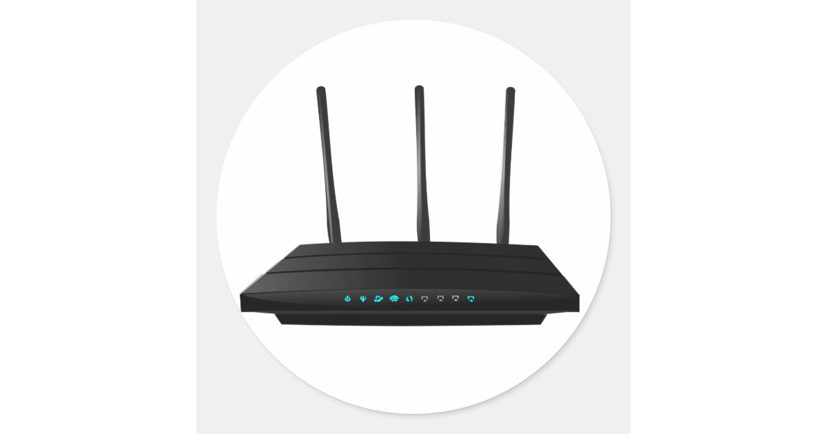 Wireless Router Stickers | Zazzle