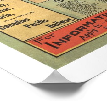 Wisconsin Central Railroad Map 1882 Poster | Zazzle