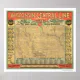 Wisconsin Central Railroad Map 1882 Poster | Zazzle
