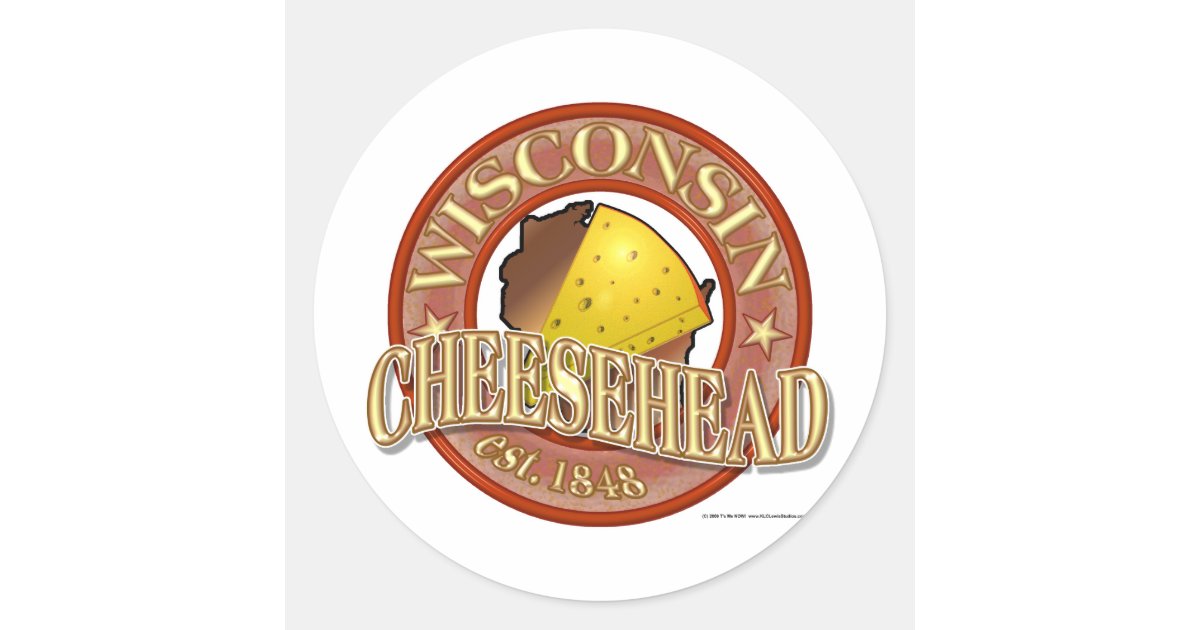 Wisconsin Cheesehead Seal | Zazzle