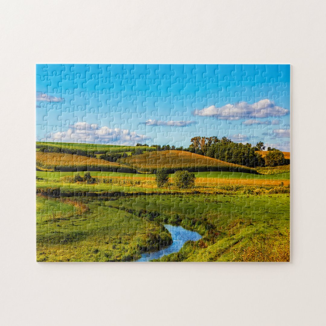 Wisconsin Country Scene. Jigsaw Puzzle | Zazzle