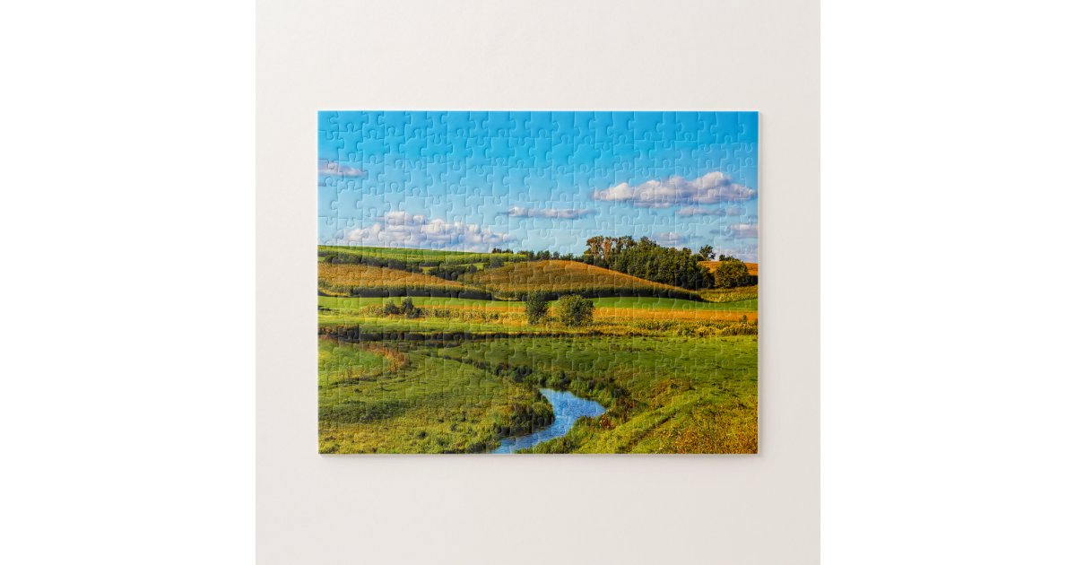 Wisconsin Country Scene. Jigsaw Puzzle | Zazzle