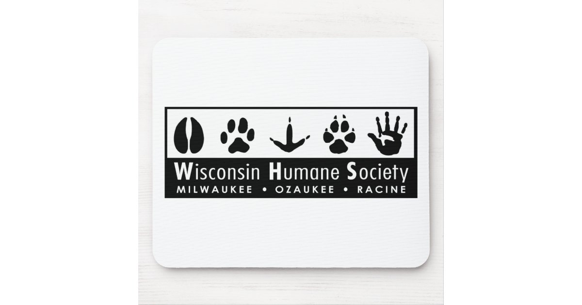 Wisconsin Humane Society Logo Mouse Pad | Zazzle