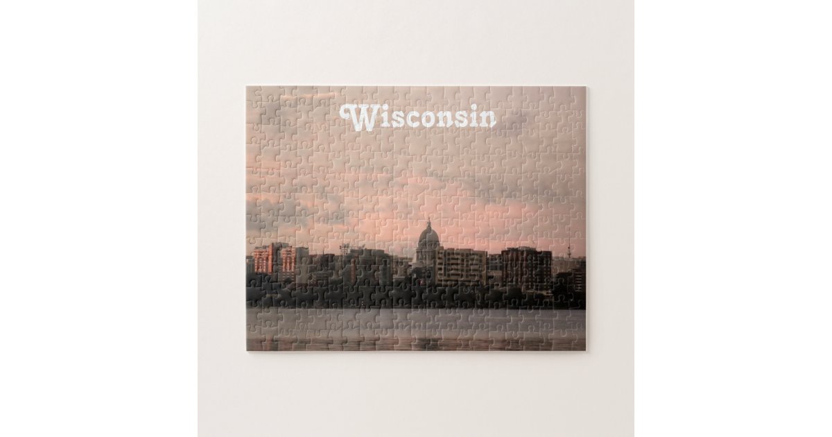 Wisconsin Jigsaw Puzzle | Zazzle