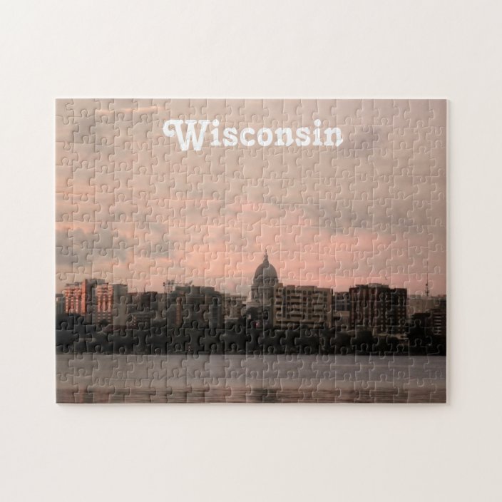 Wisconsin Jigsaw Puzzle | Zazzle.com