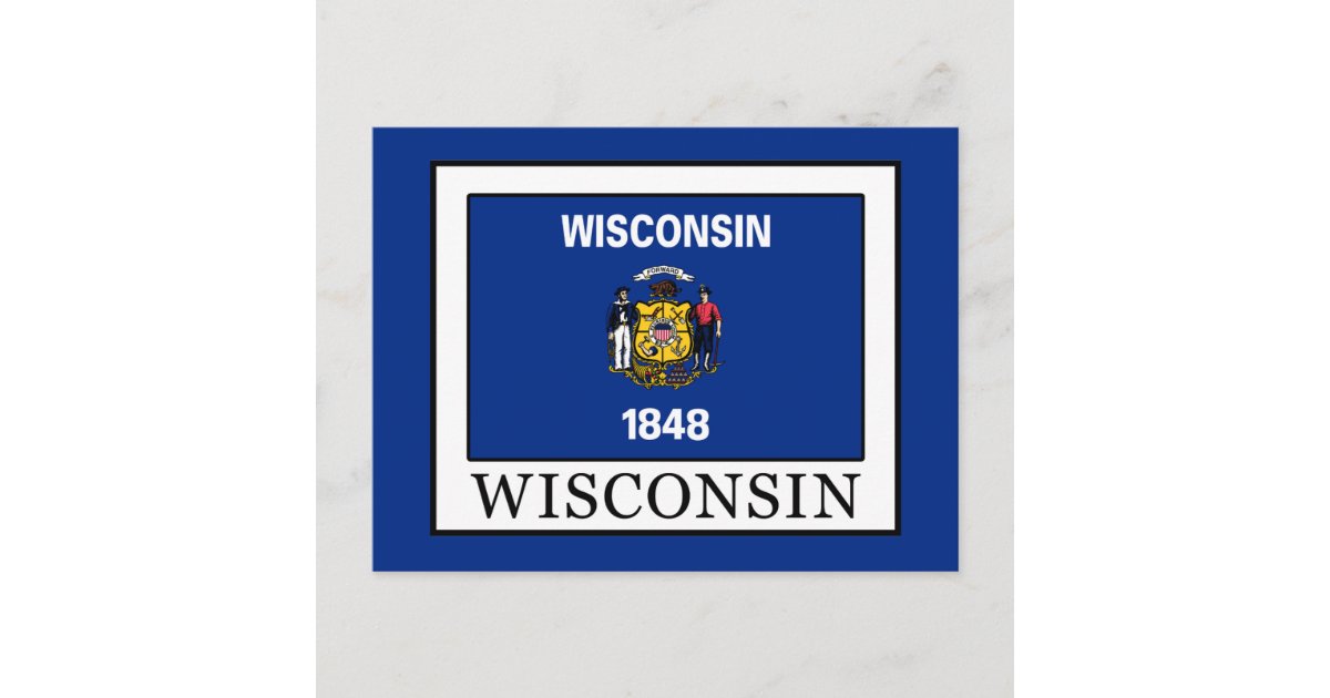 Wisconsin Postcard | Zazzle