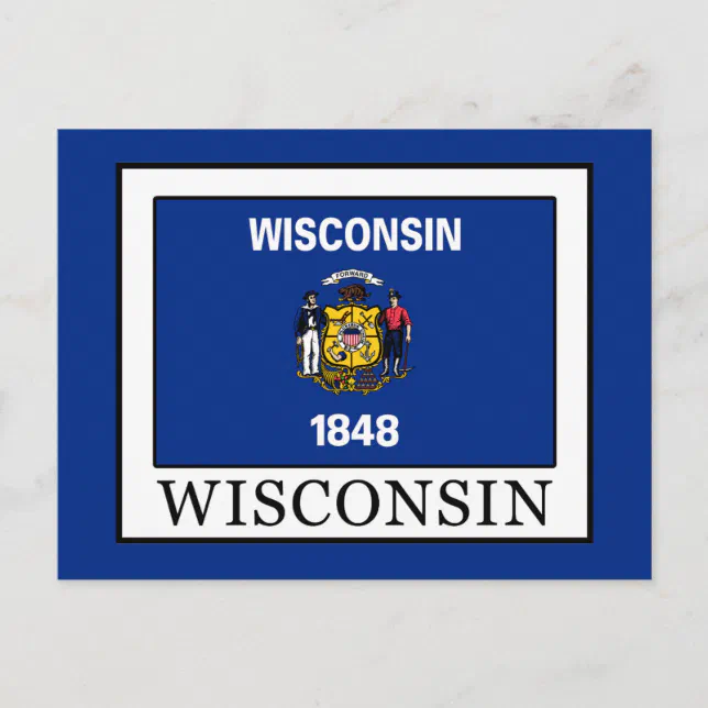 Wisconsin Postcard | Zazzle