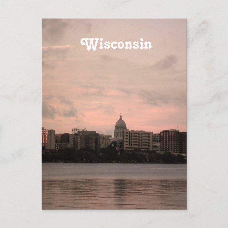 Wisconsin Postcard | Zazzle