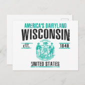 Wisconsin Postcard | Zazzle