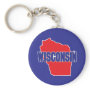 Wisconsin State Keychain | Zazzle