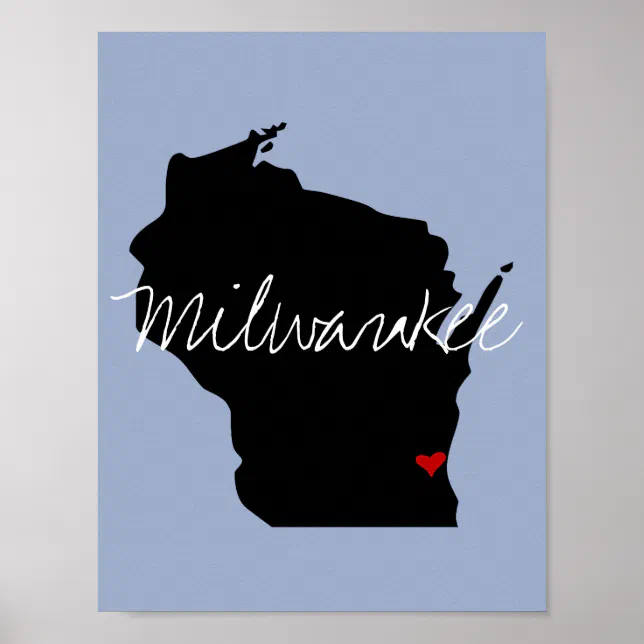 Wisconsin Town Poster | Zazzle
