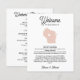 WISCONSIN Welcome Letter Itinerary ANY COLOR | Zazzle