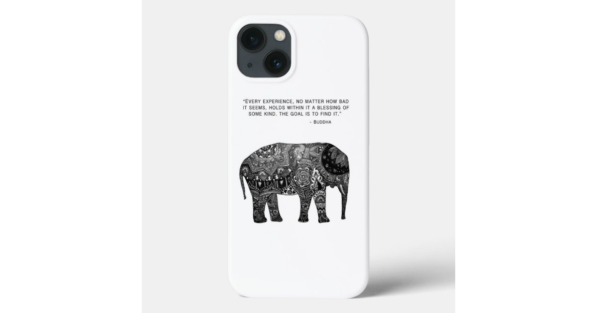 Wisdom Buddha Elephant Phone Case | Zazzle