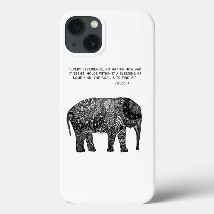 Wisdom Buddha Elephant Phone Case | Zazzle