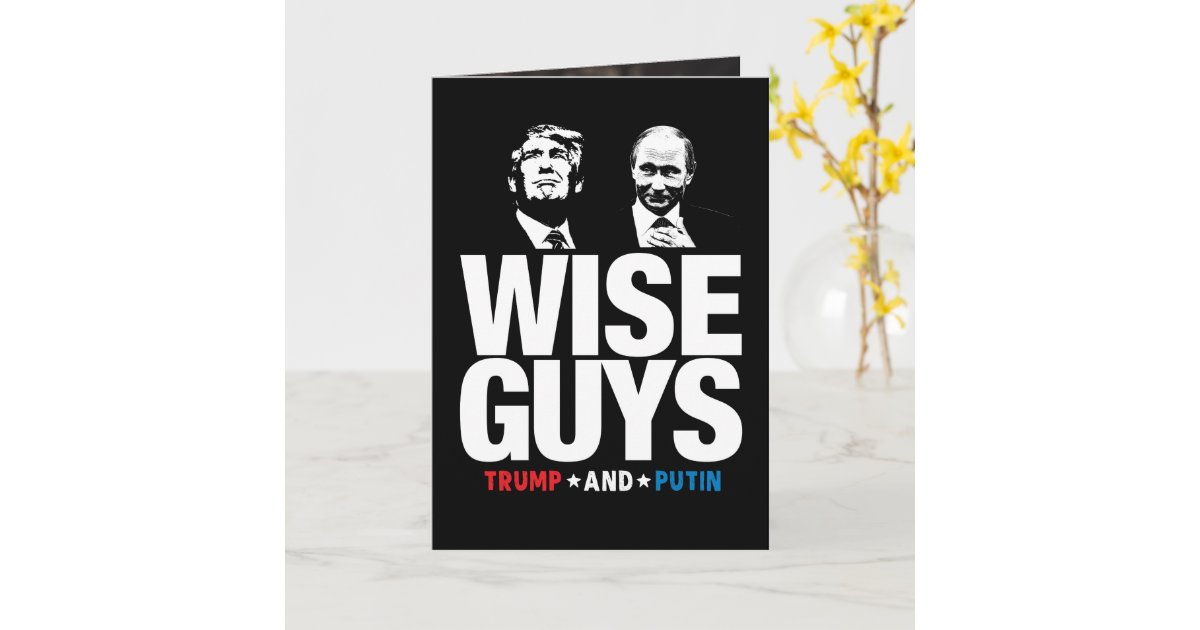 Wise Guys Card | Zazzle