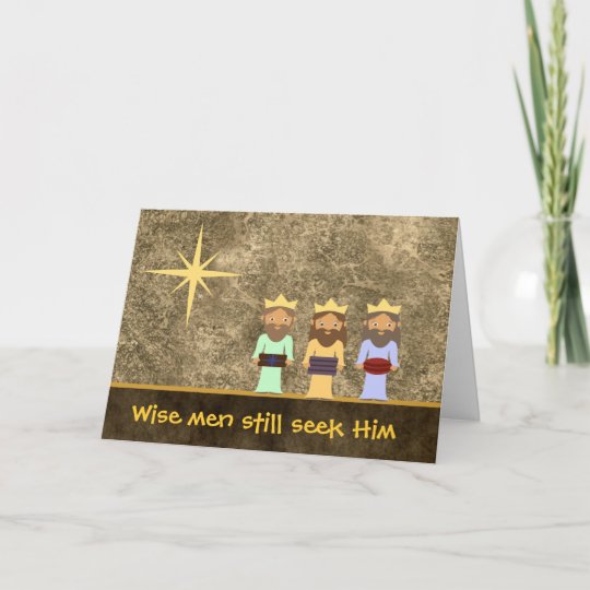 Wise Men Still Seek Him - Christmas Card | Zazzle.com