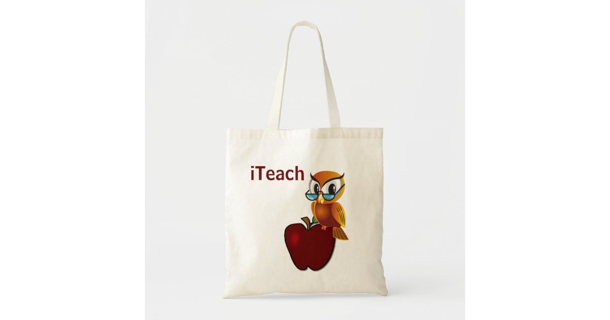 Wise Owl Teacher's Tote Bag | Zazzle