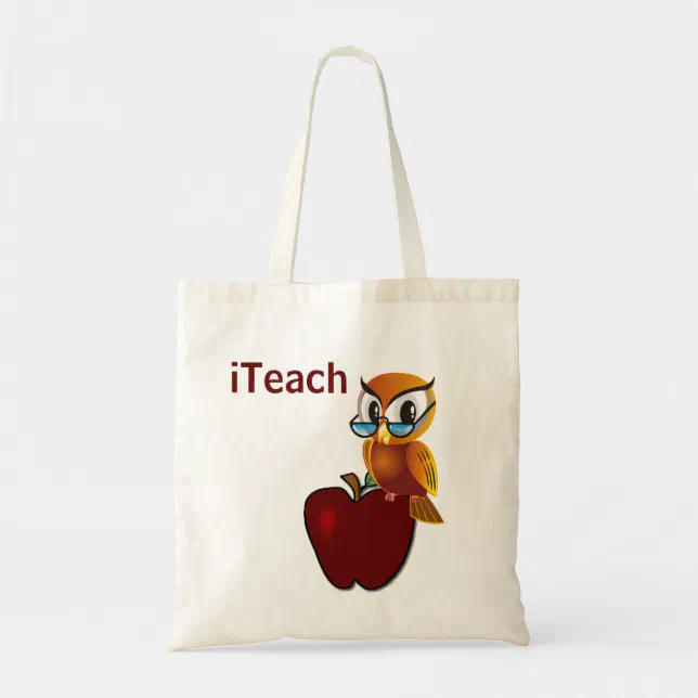 Wise Owl Teacher's Tote Bag | Zazzle