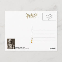 Wishham Indian child Postcard | Zazzle