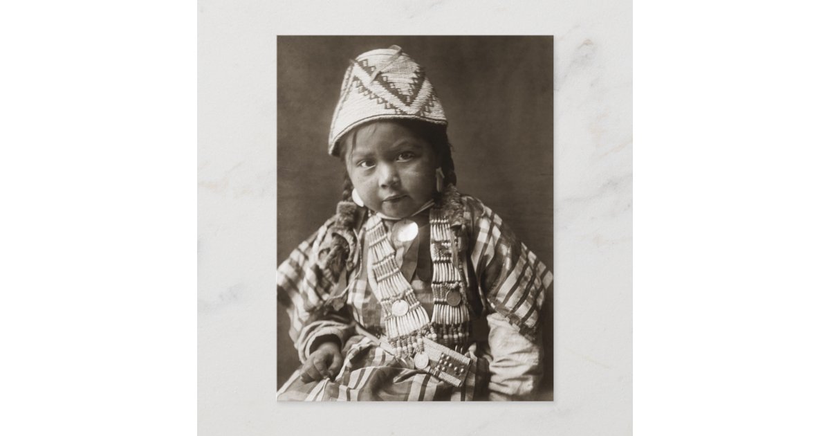 Wishham Indian child Postcard | Zazzle