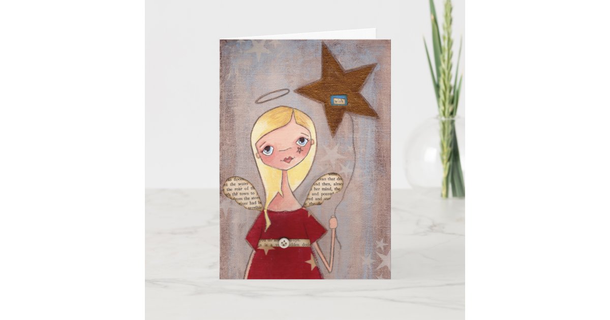 Wishing Star - Greeting CArd | Zazzle