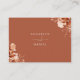 Wishing Well Autumn Fall Rustic Floral Wedding Enclosure Card | Zazzle