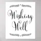 Wishing well sign / well wishes sign | Zazzle