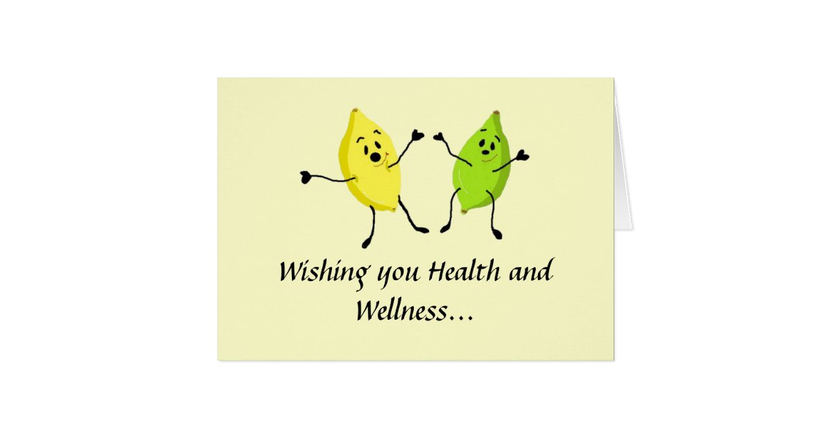 Wishing you Health and Wellness | Zazzle