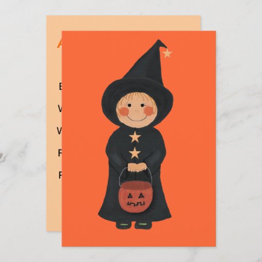 Witch Halloween Party Invitation | Zazzle