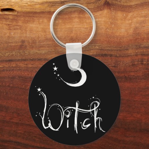 Witch Keychain | Zazzle