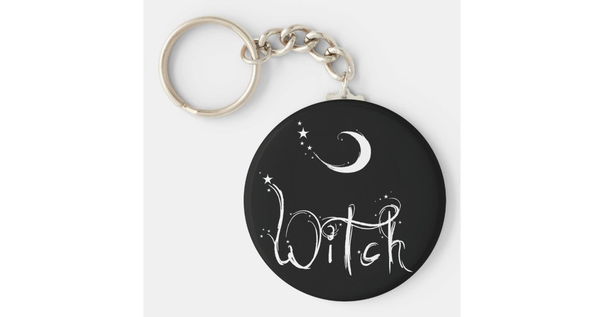 Witch Keychain | Zazzle.com