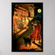 Witch Looking Through Window Poster | Zazzle