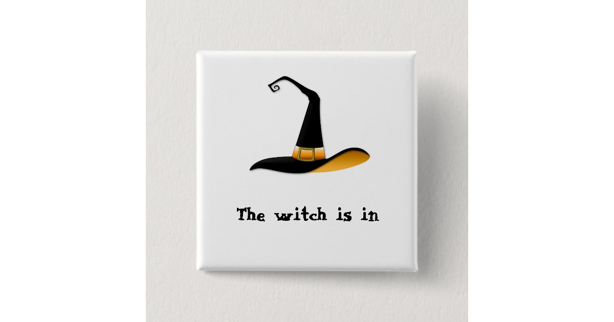 Witch Pinback Button | Zazzle