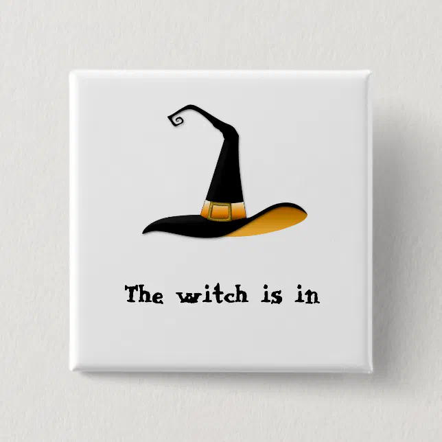 Witch Pinback Button | Zazzle