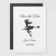 Witch Riding Broom Halloween Thunder_Cove Magnetic Invitation | Zazzle