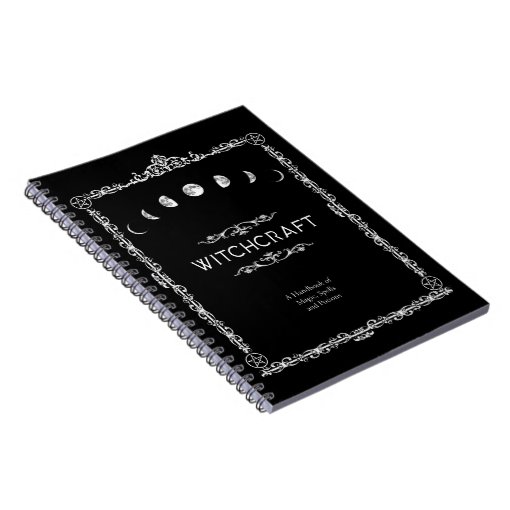Witchcraft A Handbook of Magic Spells and Potions Notebook | Zazzle
