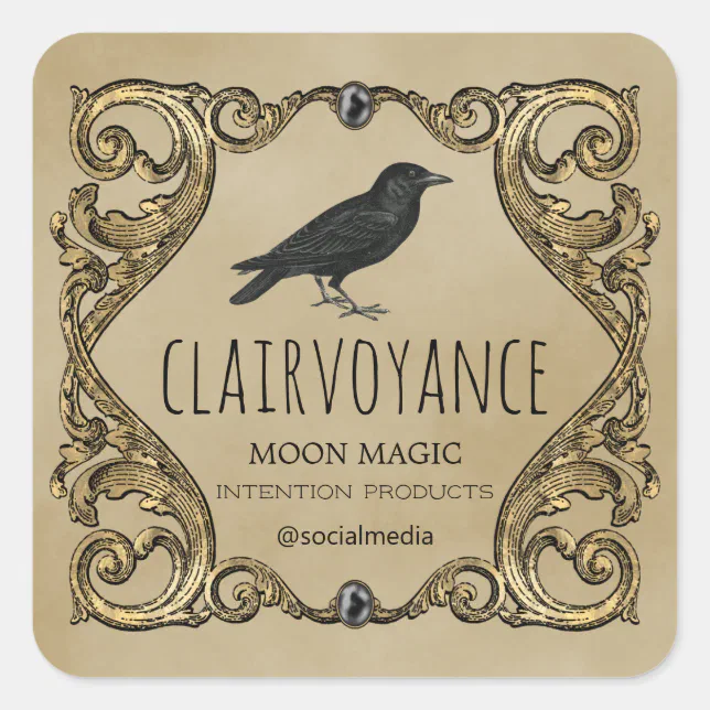 Witchcraft Spell Jar And Candle Labels | Zazzle