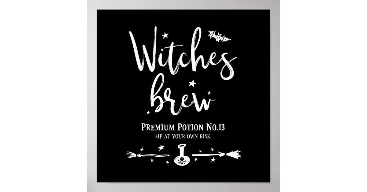 Witches Brew Poster | Zazzle