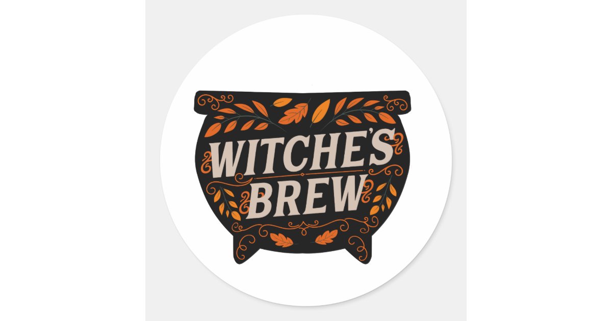 Witches Brew Sticker | Zazzle