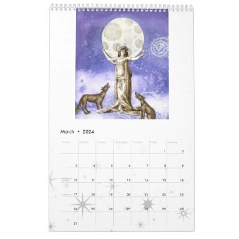 Witches, Goddesses & Magic Calendar | Zazzle