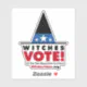 Witches Vote! Removable Vinyl Decal for Witch Shop | Zazzle