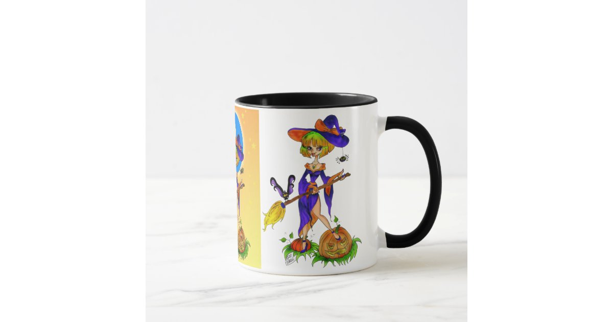 "Witchie-Poo" HALLOWEEN Mug | Zazzle