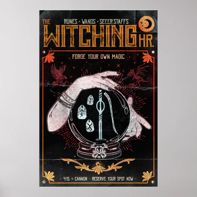 Witching Hour Poster | Zazzle